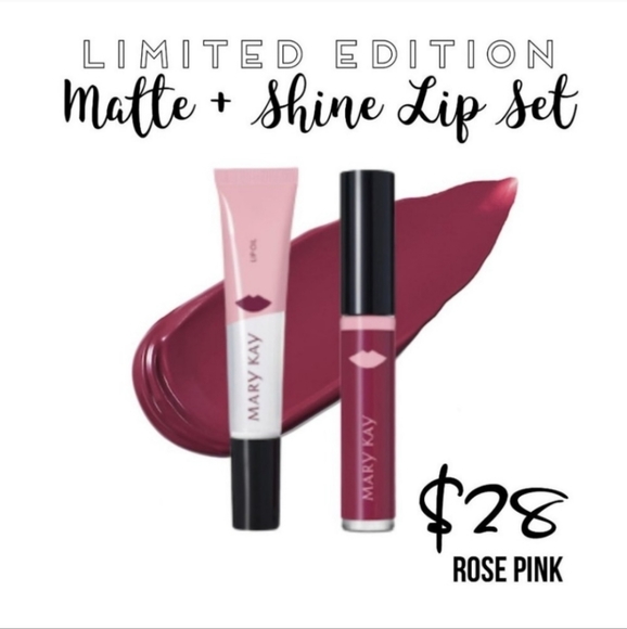 Mary Kay | Makeup | Mary Kay Matte Shine Lip Set Rose Pink | Poshmark